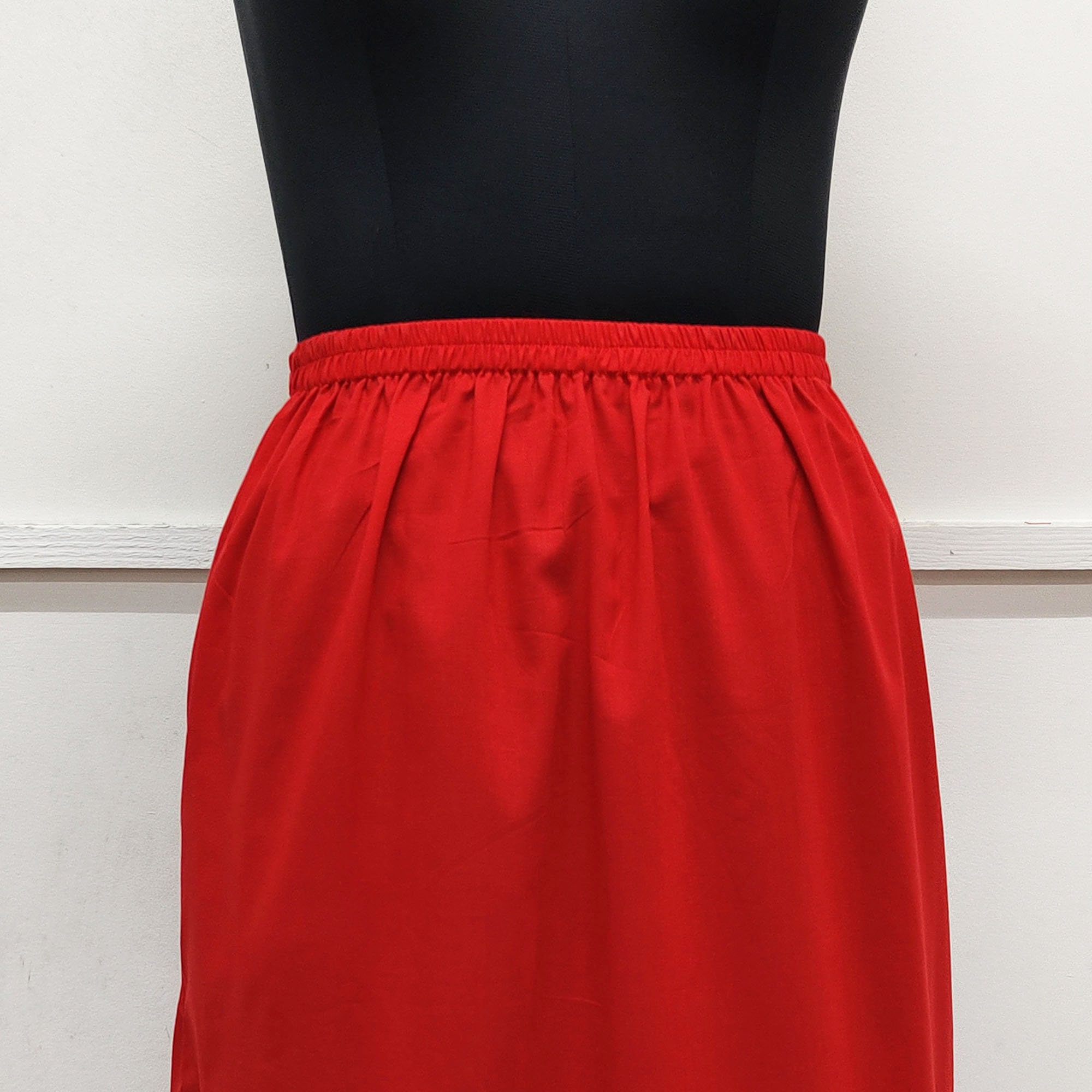 Half Slip Cotton Ruffle Underskirt, Customized Dress Extender ...