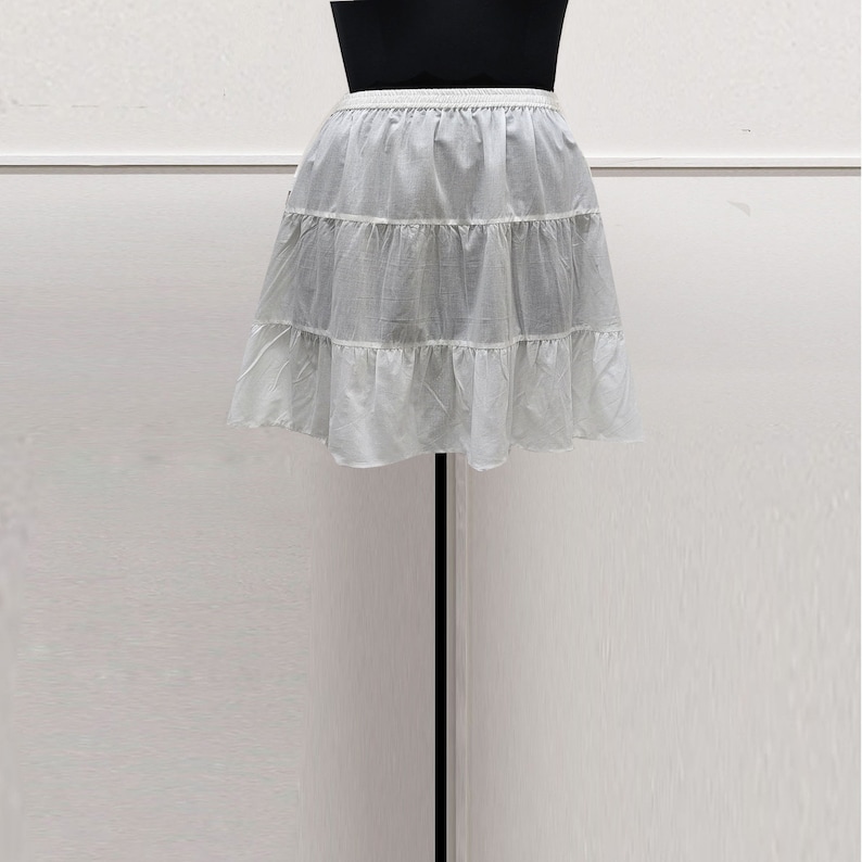 Buy Girls Cotton Underskirt, Kids Half Slip, Girls Petticoat, Skirt ...