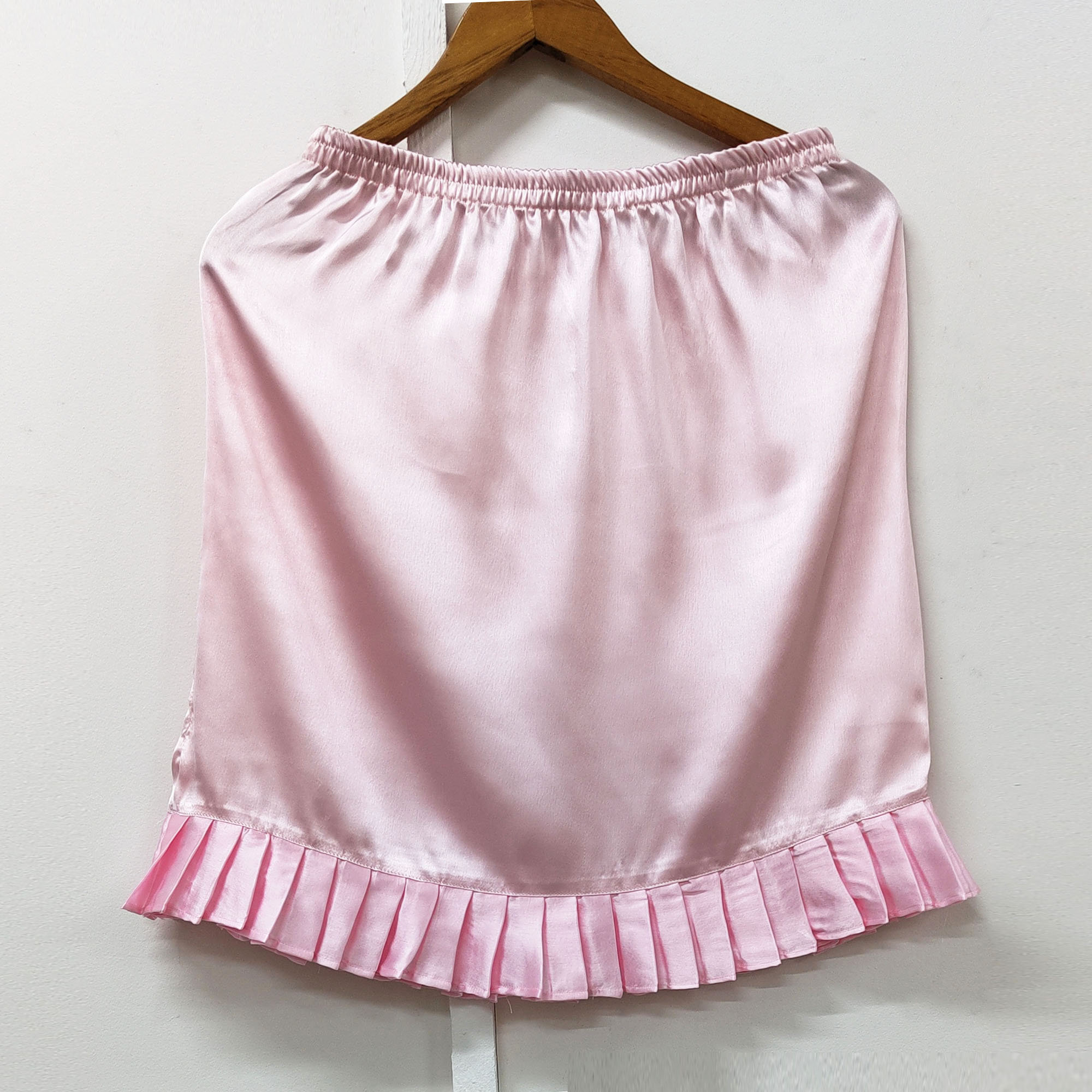 Ruffle Satin Half Slip, Underskirt, Dress Extender, Petticoat ...