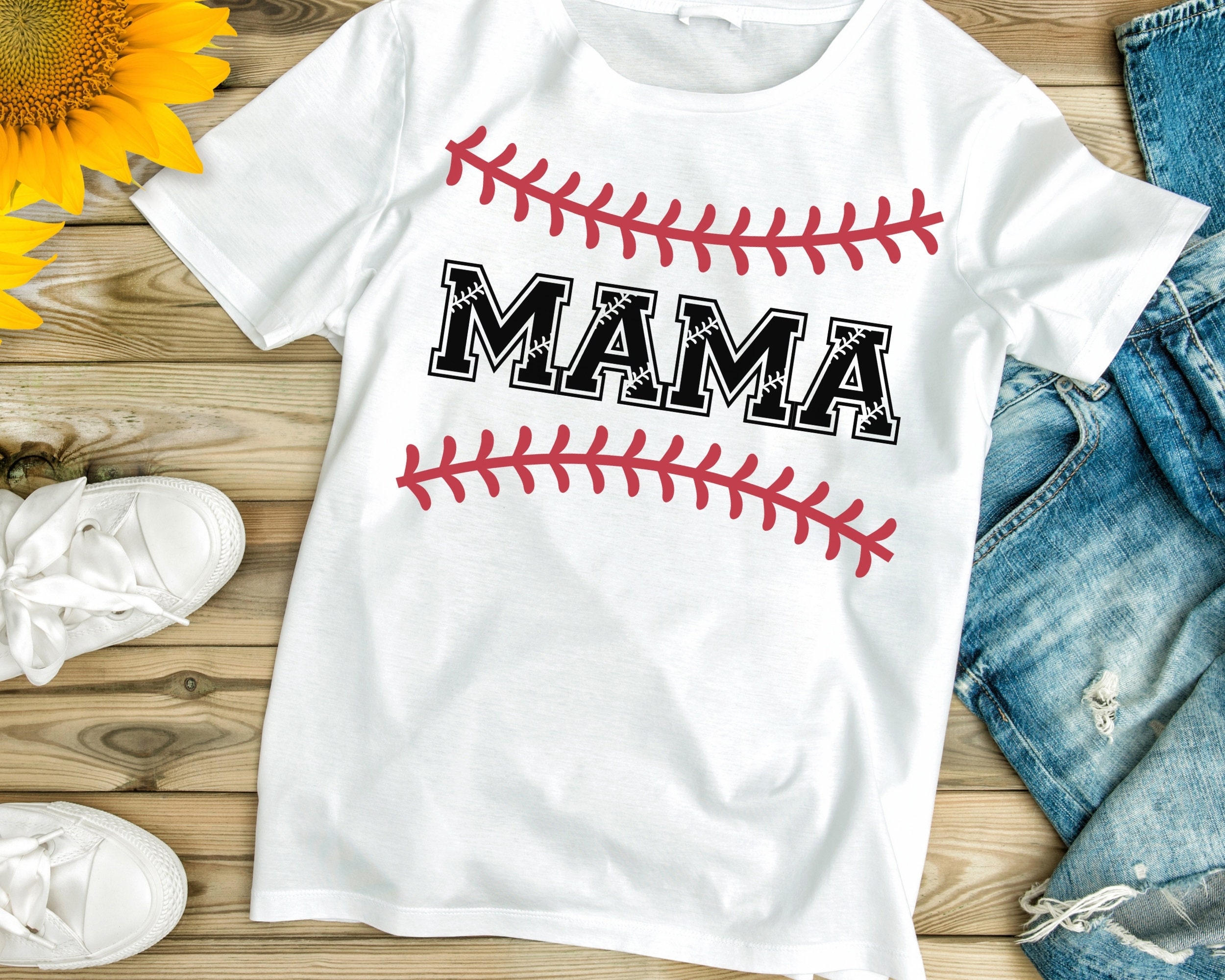 Baseball Mama Sublimation Design Png, T-shirt Design, Mothers Day Shirt ...