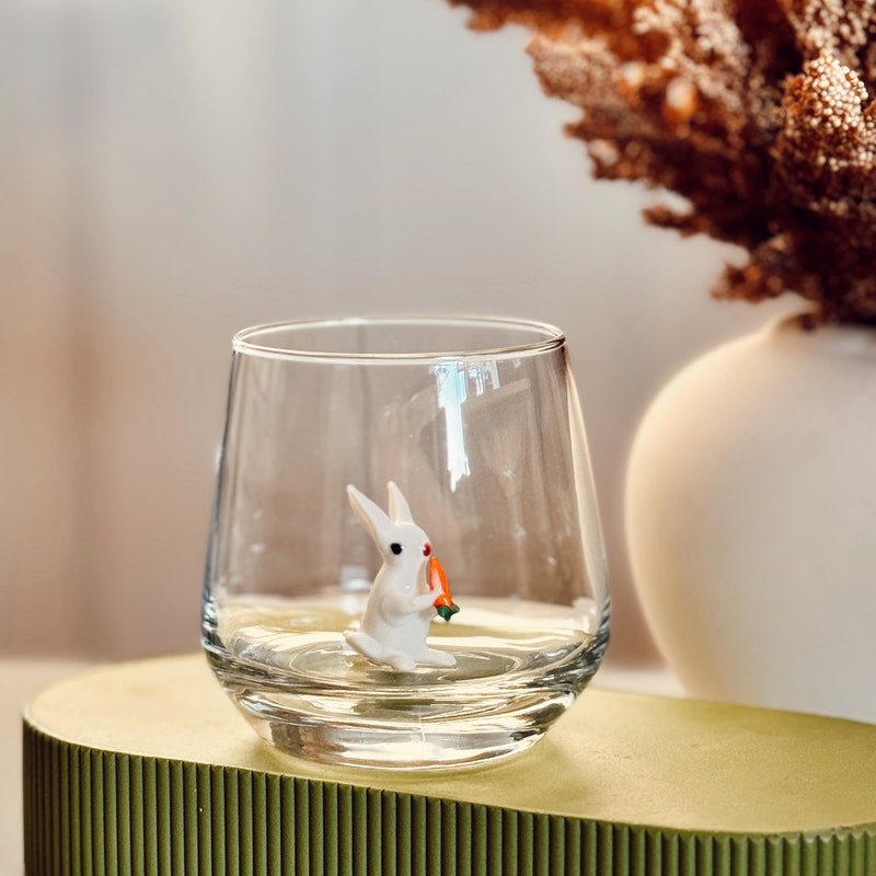 Glass Rabbit - Etsy
