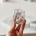 5 Pieces Set of Tiny Cute Dog Shot Glasses Tequila Glasses Gift for Her ...