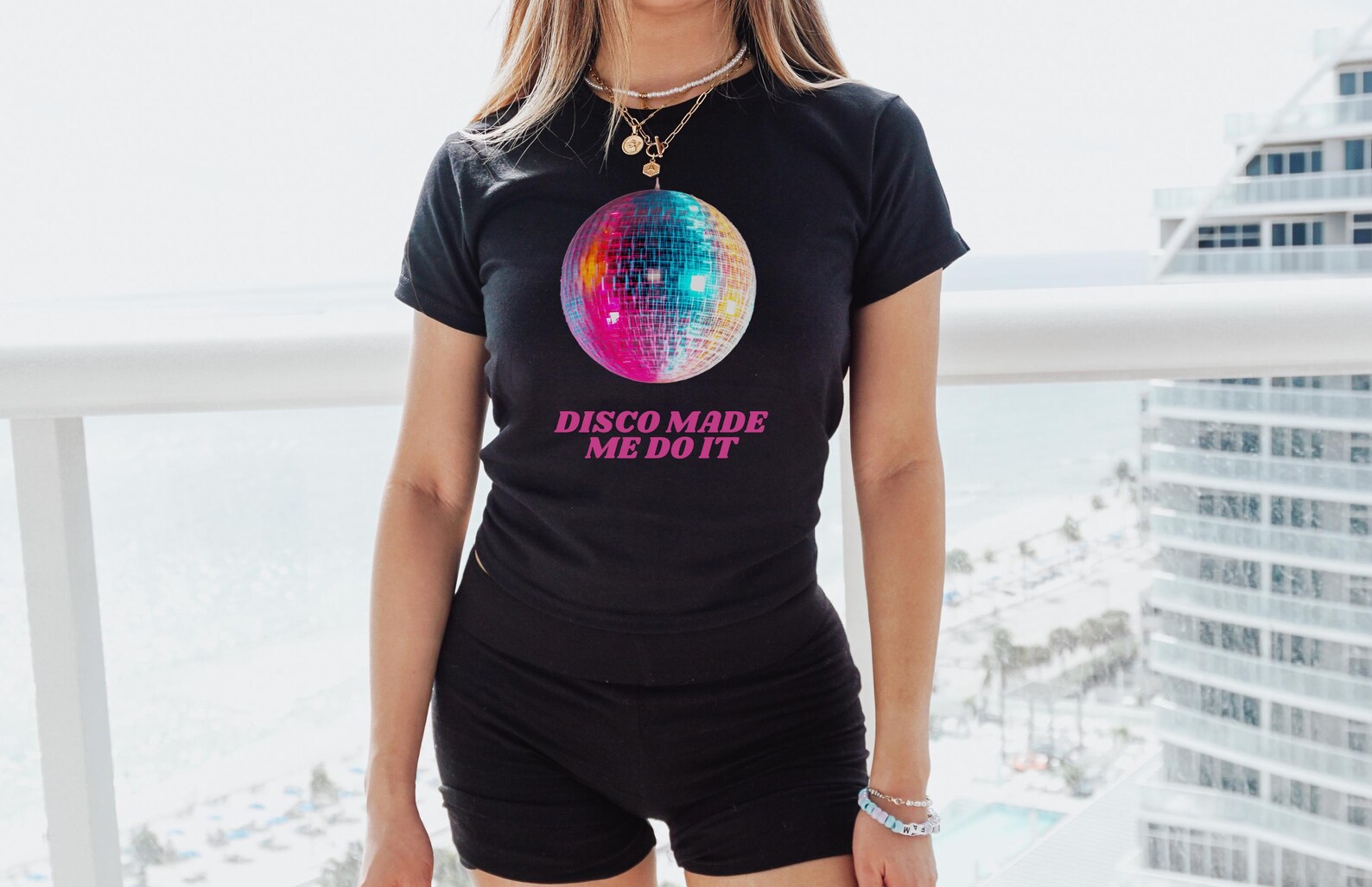 Disco Ball Baby Tee Disco Ball Shirt Y2K Baby Tee Y2K Disco Ball Crop ...