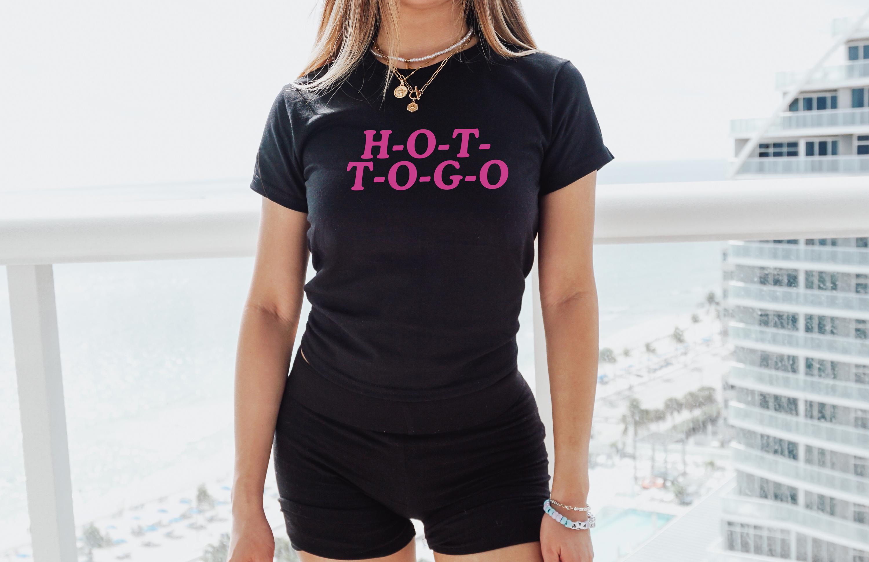 Hot to Go Baby Tee Y2K Chappell Shirt Trendy Shirt 90s Baby Tee 2000s ...