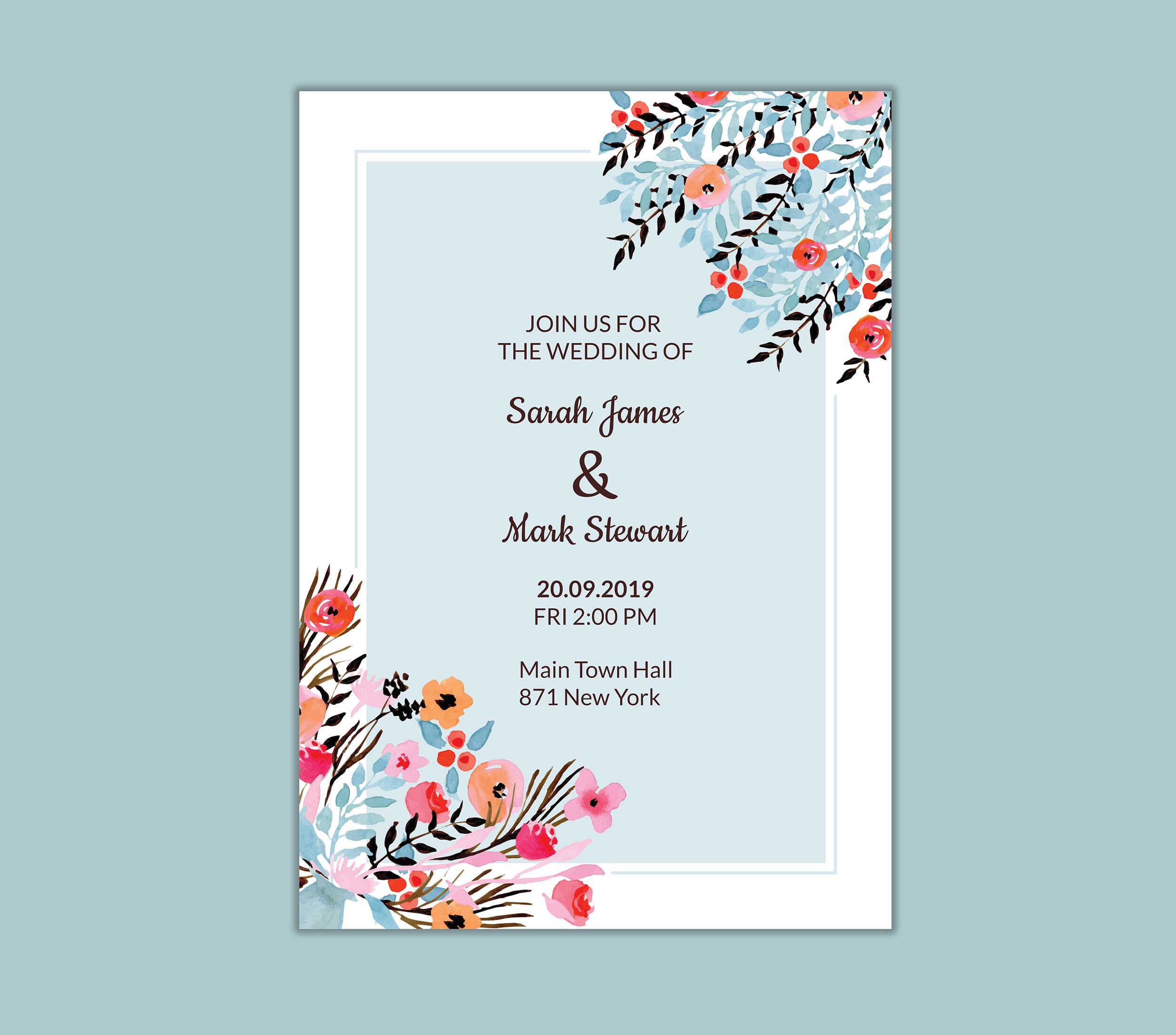 Digital Invite, Party Digital Invitation Template, Mobile Invitation, E ...