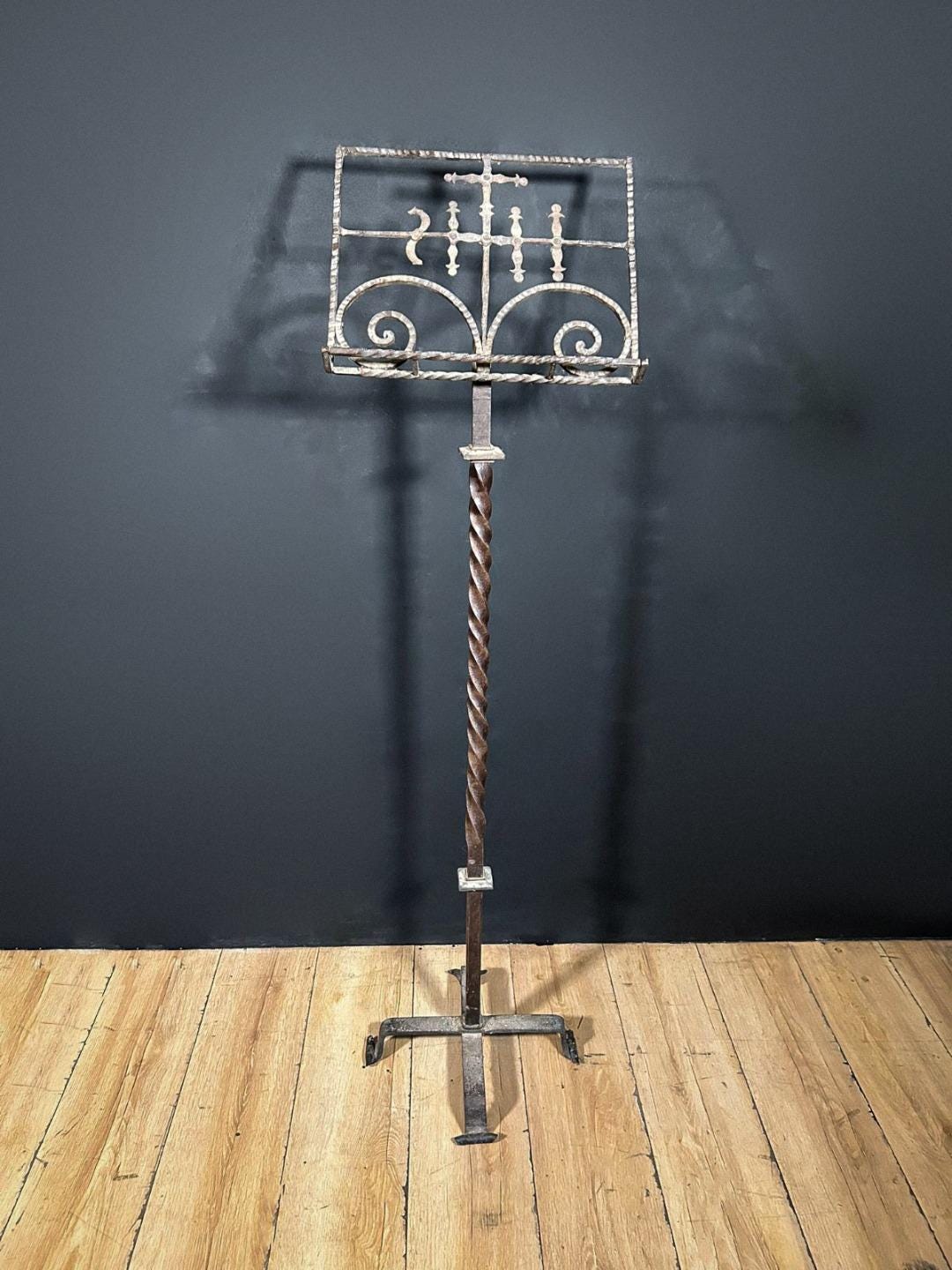 19th Century Wrought Iron Lectern - Etsy
