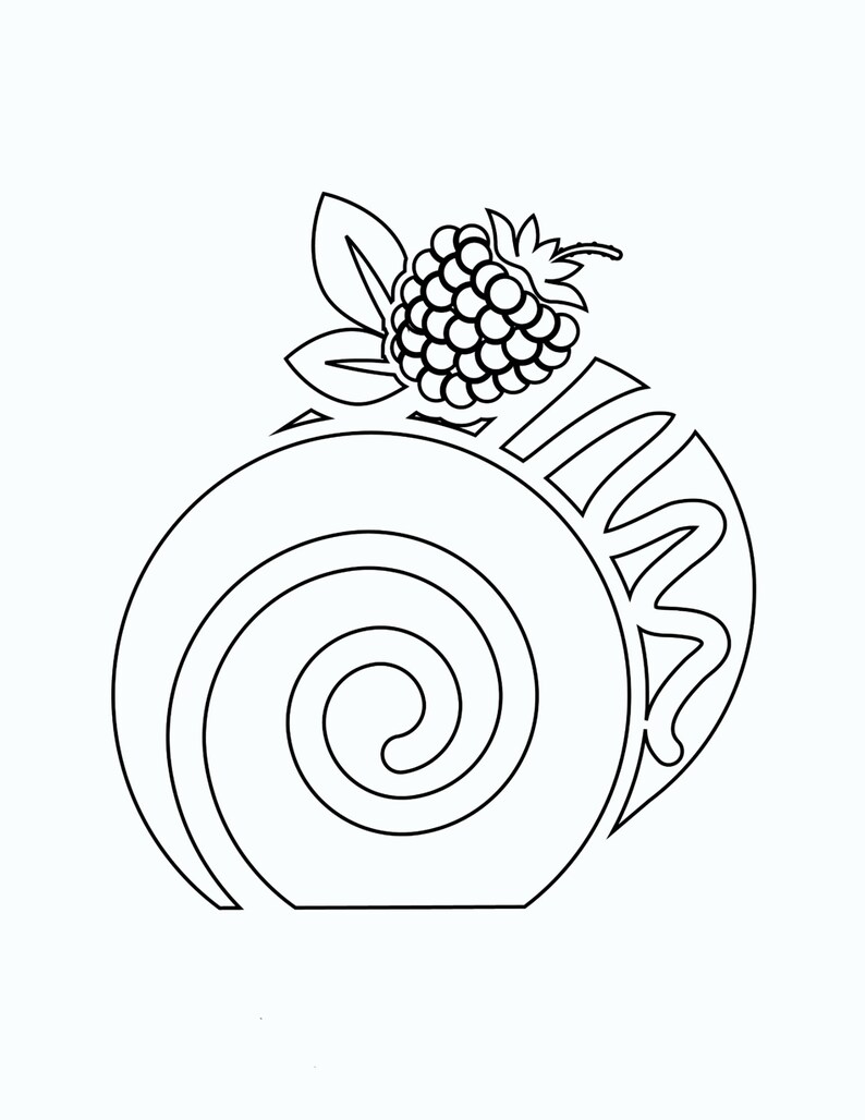 Sweet Tooth Wonderland: Vibrant Fruit Coloring Pages for Kids to ...