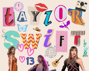 Taylor Swift Inspired Era's Tour Concert Scrapbook Printable Scrapbook ...