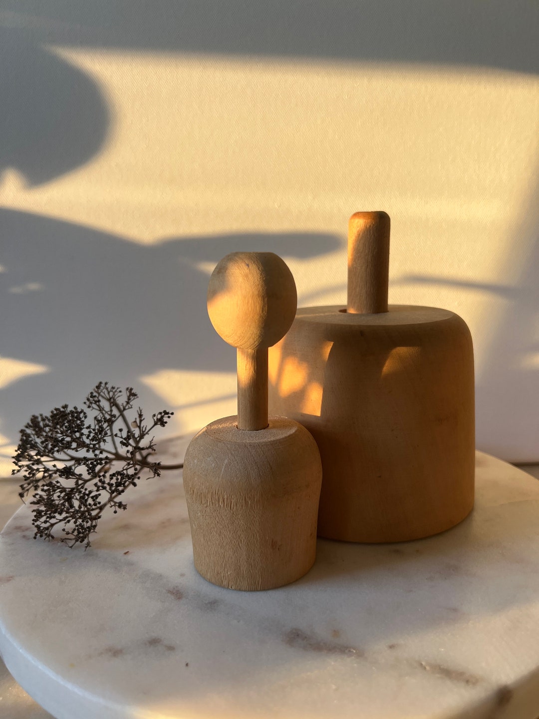Wooden Butter Molds - Set of Two - Etsy
