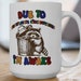 Even Baddies Get the Saddies Mug, Mental Health Mug, Funny Brain Mug ...