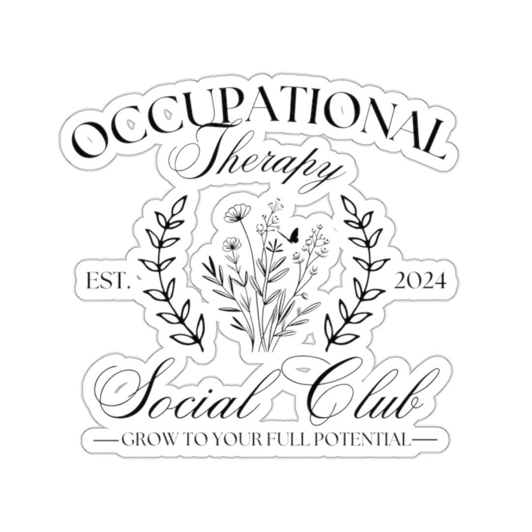 Occupational Therapy Sticker, Gift for OT, Therapist Sticker, OT ...