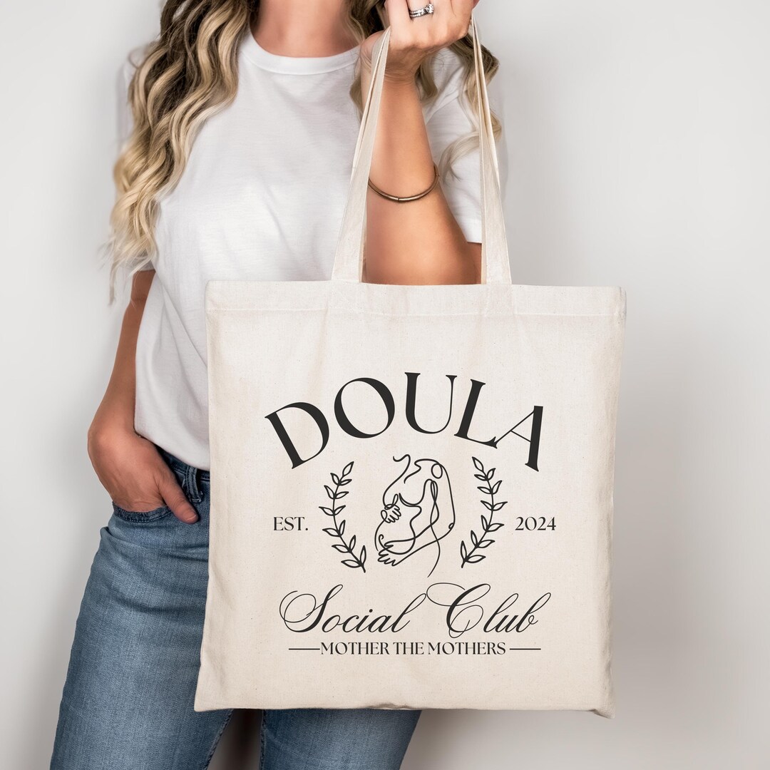 Doula Tote Bag, Doula Appreciation Gift, Pregnancy Support, Labor and ...