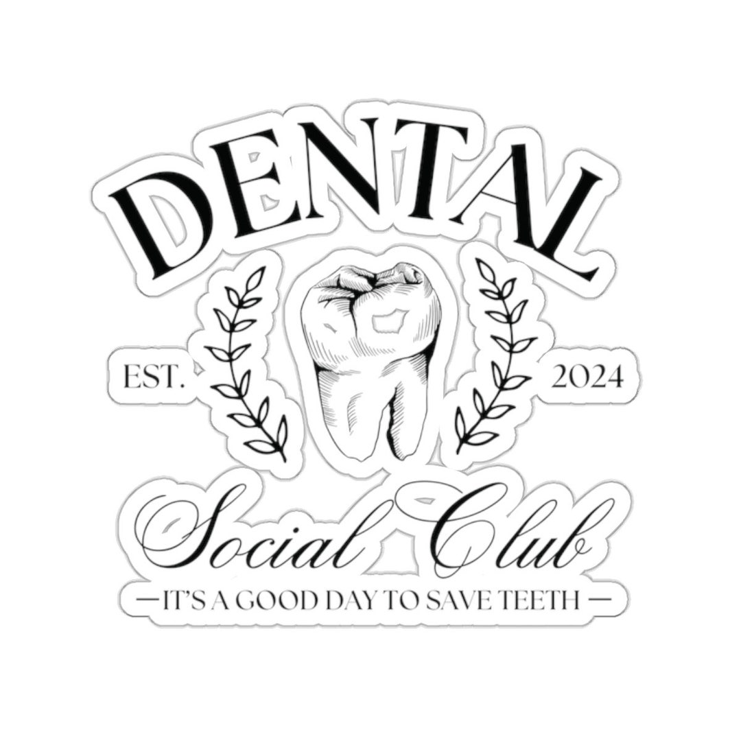 Dental Sticker, Gift for Dentist, Dental Assistant Sticker, Dental ...