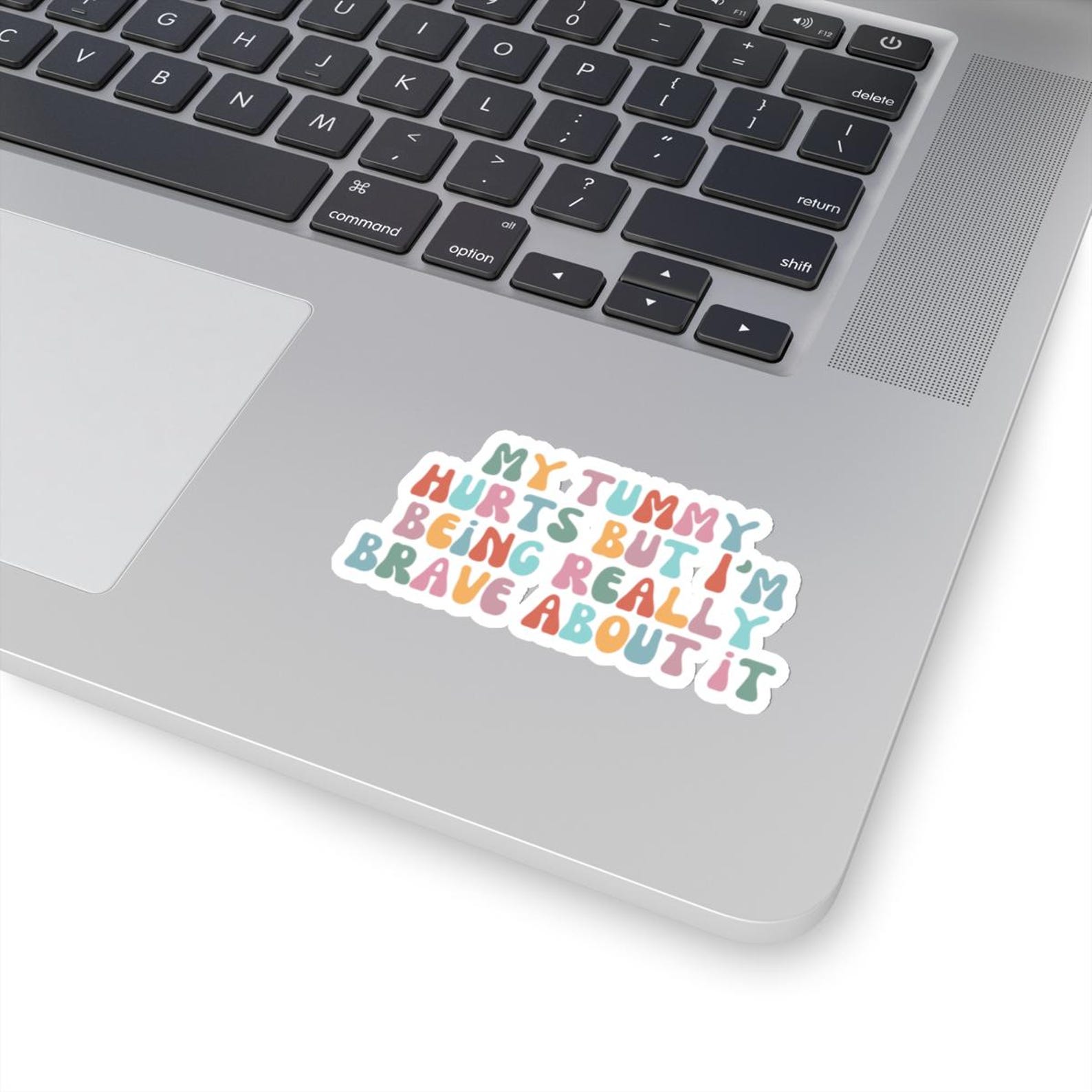 My Tummy Hurts Sticker, Groovy Sticker, Funny Gift, Stomach Problems ...