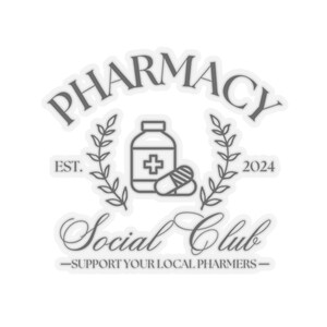 Pharmacy Sticker, Gift for Pharmacist, Funny Pharmacy Sticker, Pharmacy ...