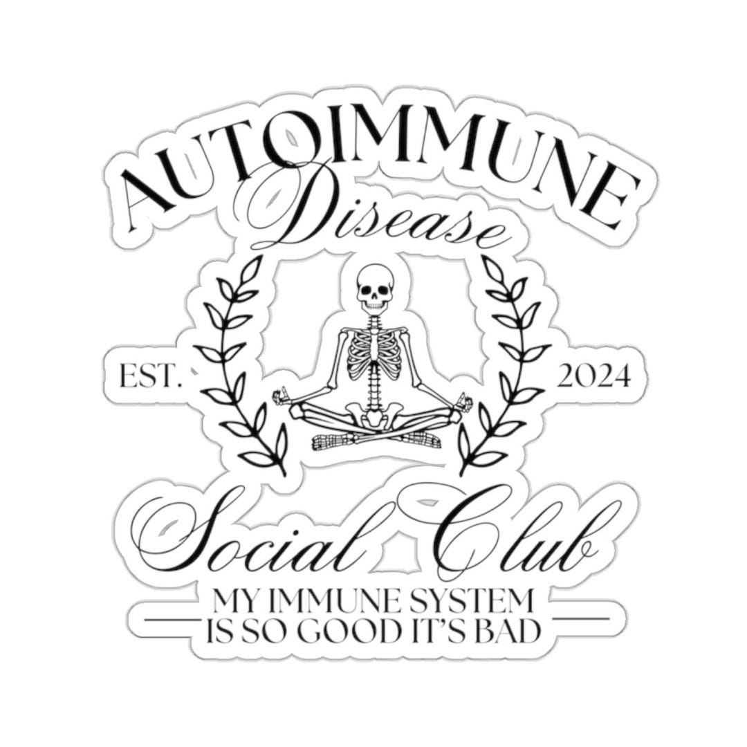 Autoimmune Disease Sticker, Chronic Illness Gift, Lupus Sticker ...