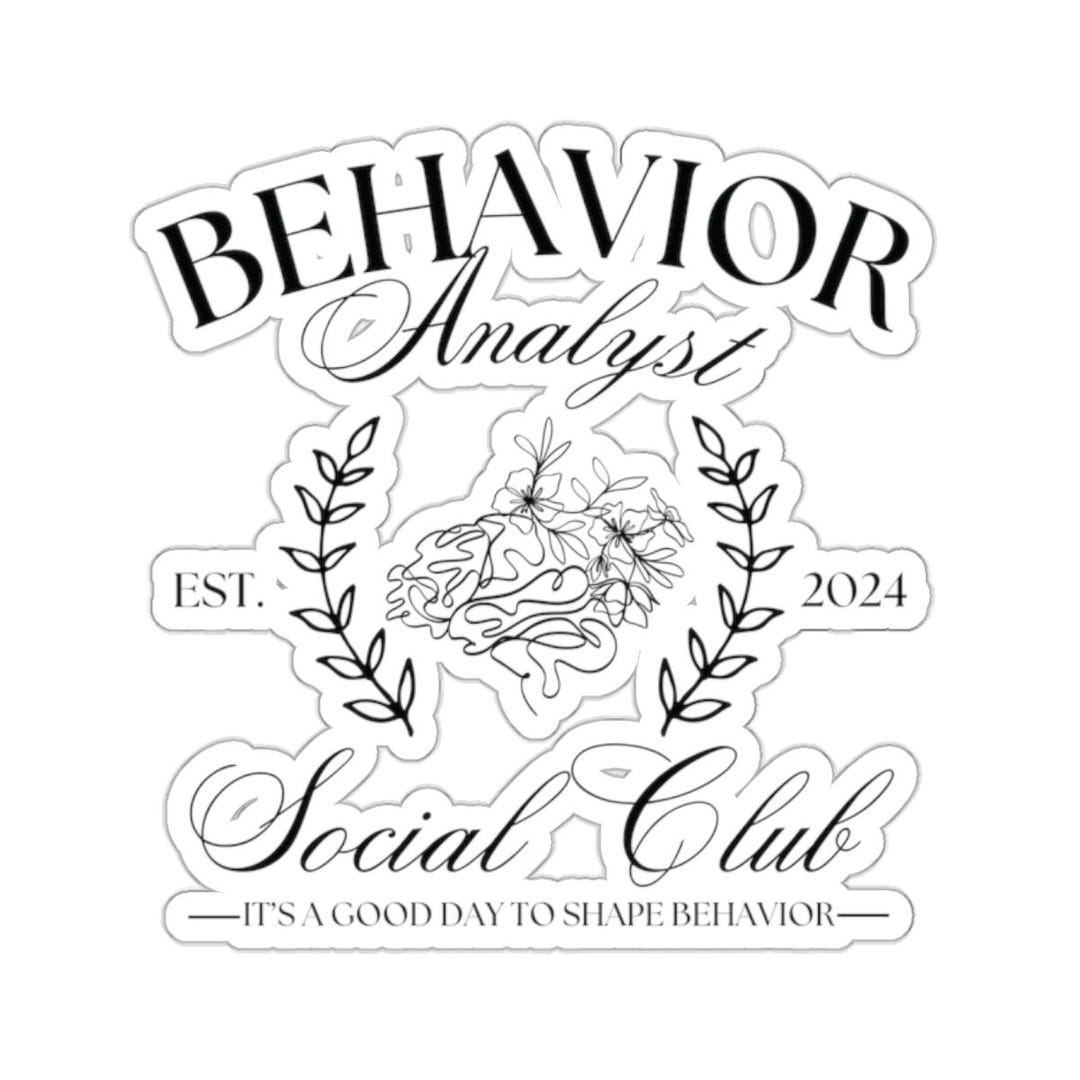 Behavior Analyst Sticker, BCBA Sticker, Gift for BCBA, ABA Therapist ...