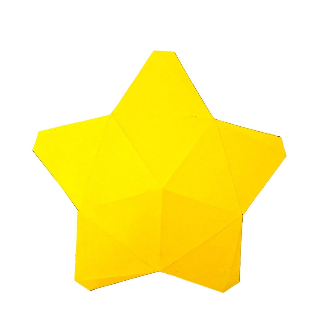 Papercraft Star - Etsy