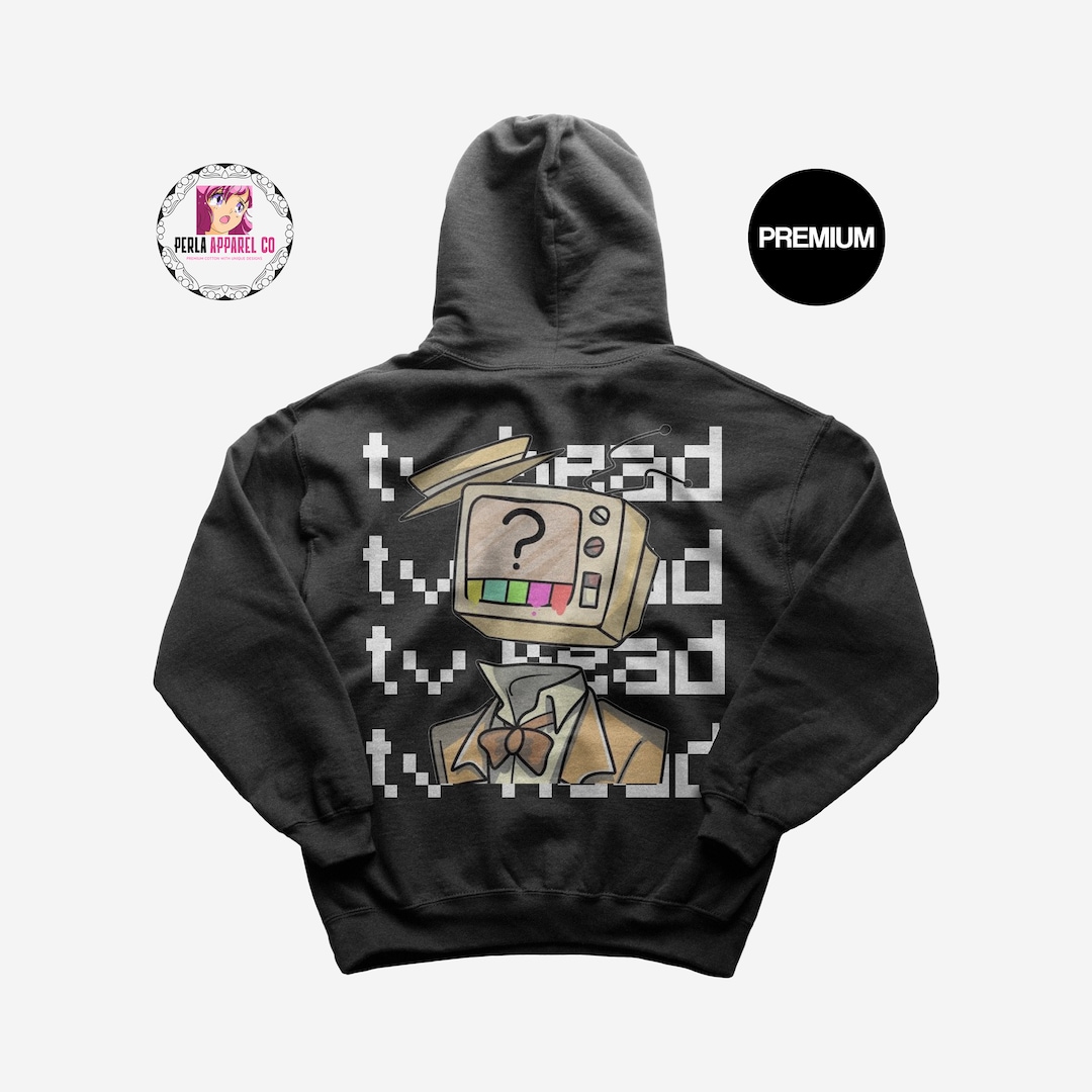 Limited Edition TV Head Hoodie-tv Head Merch Oversized Special Design ...