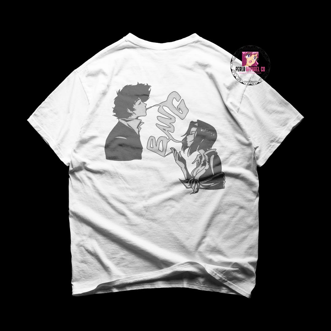 Limited Covboy Bebop Series T-shirt Custom Old Cartoon T-shirt Cowboy ...