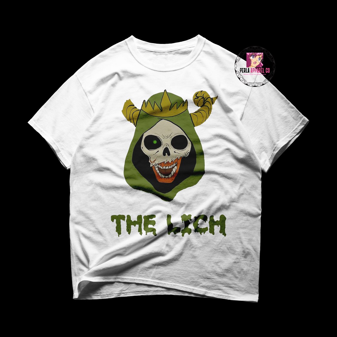 Limited Adventure Time Lich T-shirt Cartoon Fan Tee Finn - Etsy UK