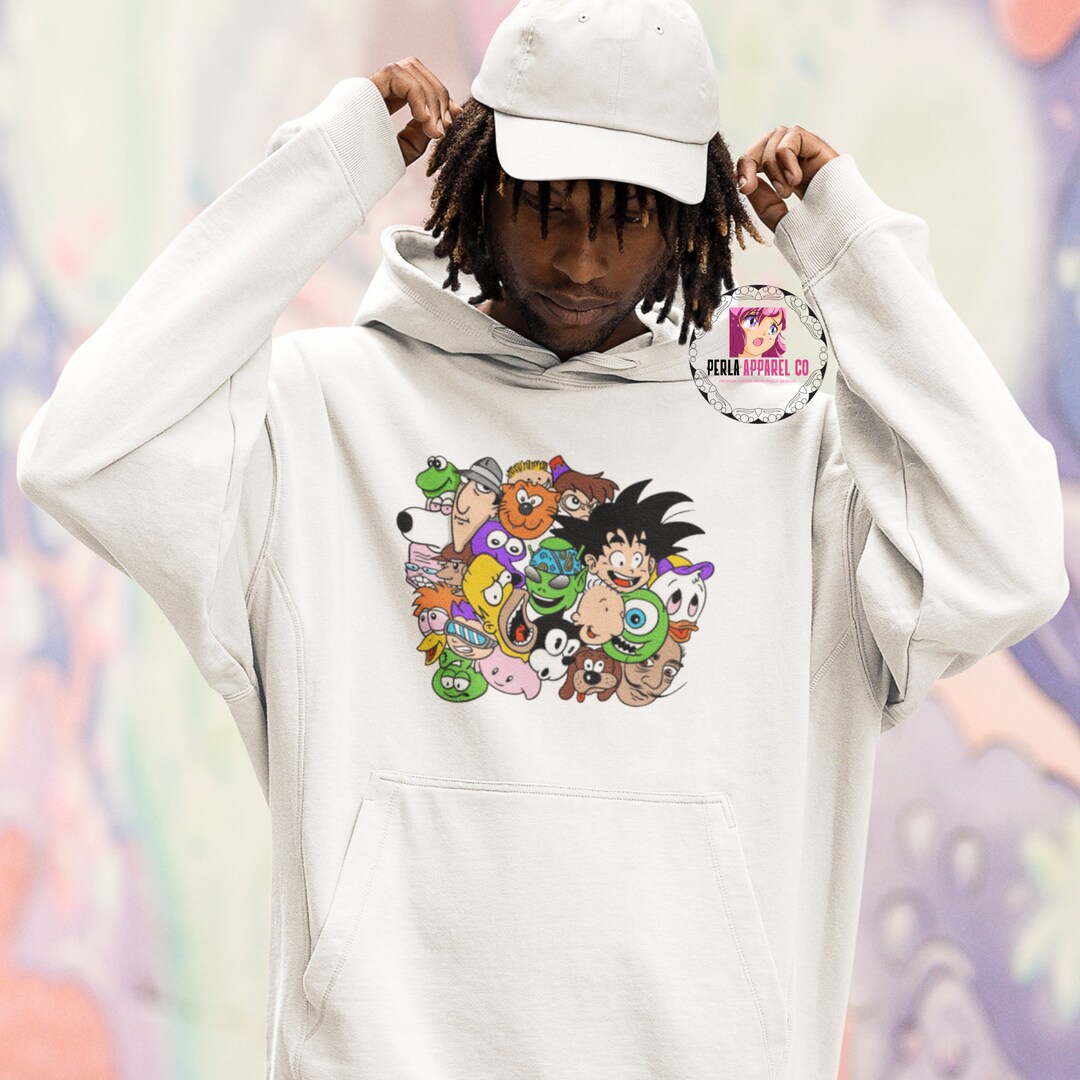 Limited Vintage Cartoon Hoodie Old Cartoons Hoodie Simpsons Hoodie ...