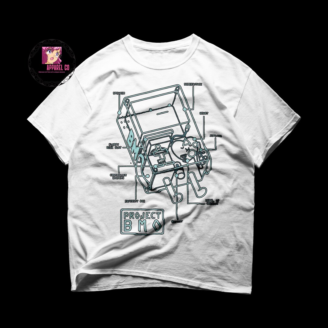 Limited BMO T-shirt Adventure Time Fan Tee Adventure Time Merch Cartoon ...