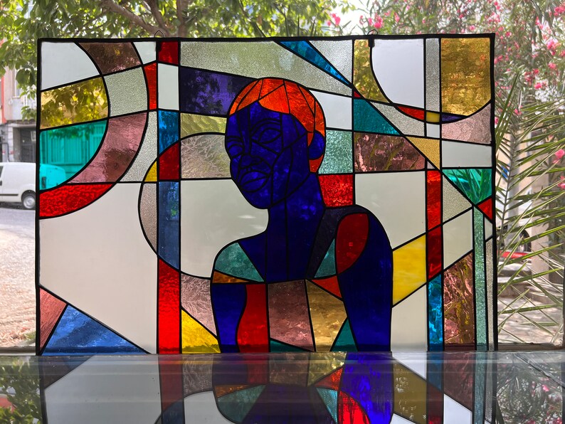 Stained Glass Pop Art - Etsy