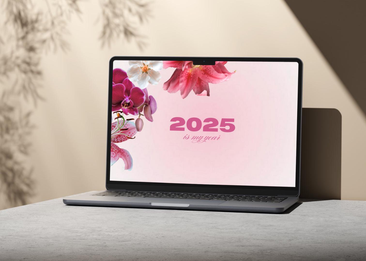Aura Desktop Wallpaper - "2025 is My Year" - Etsy