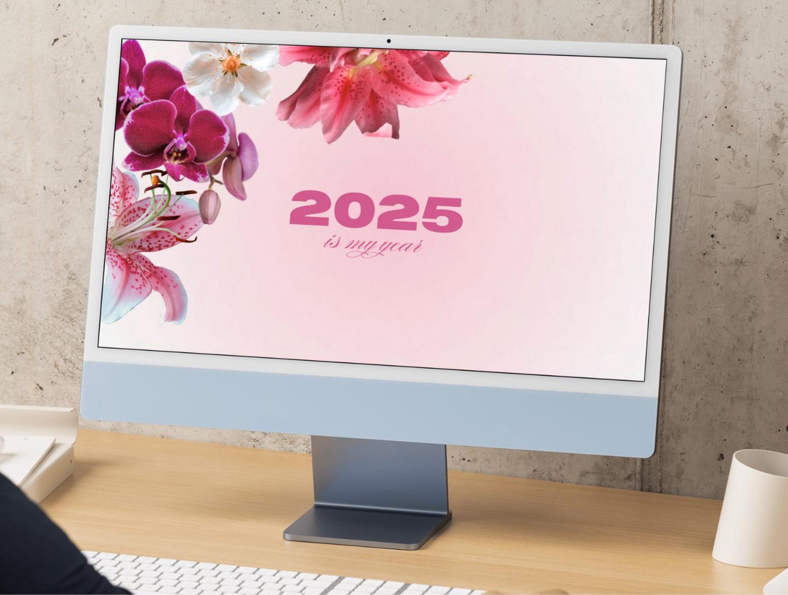 Aura Desktop Wallpaper - "2025 is My Year" - Etsy