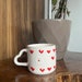 Custom Heart Shaped Mug With Heart Handle Handmade Decor Mug - Etsy