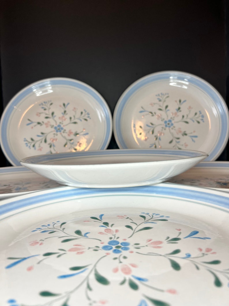 Fascino by Yamaka Japan Stoneware Dinner Plates Set of 6 - Etsy
