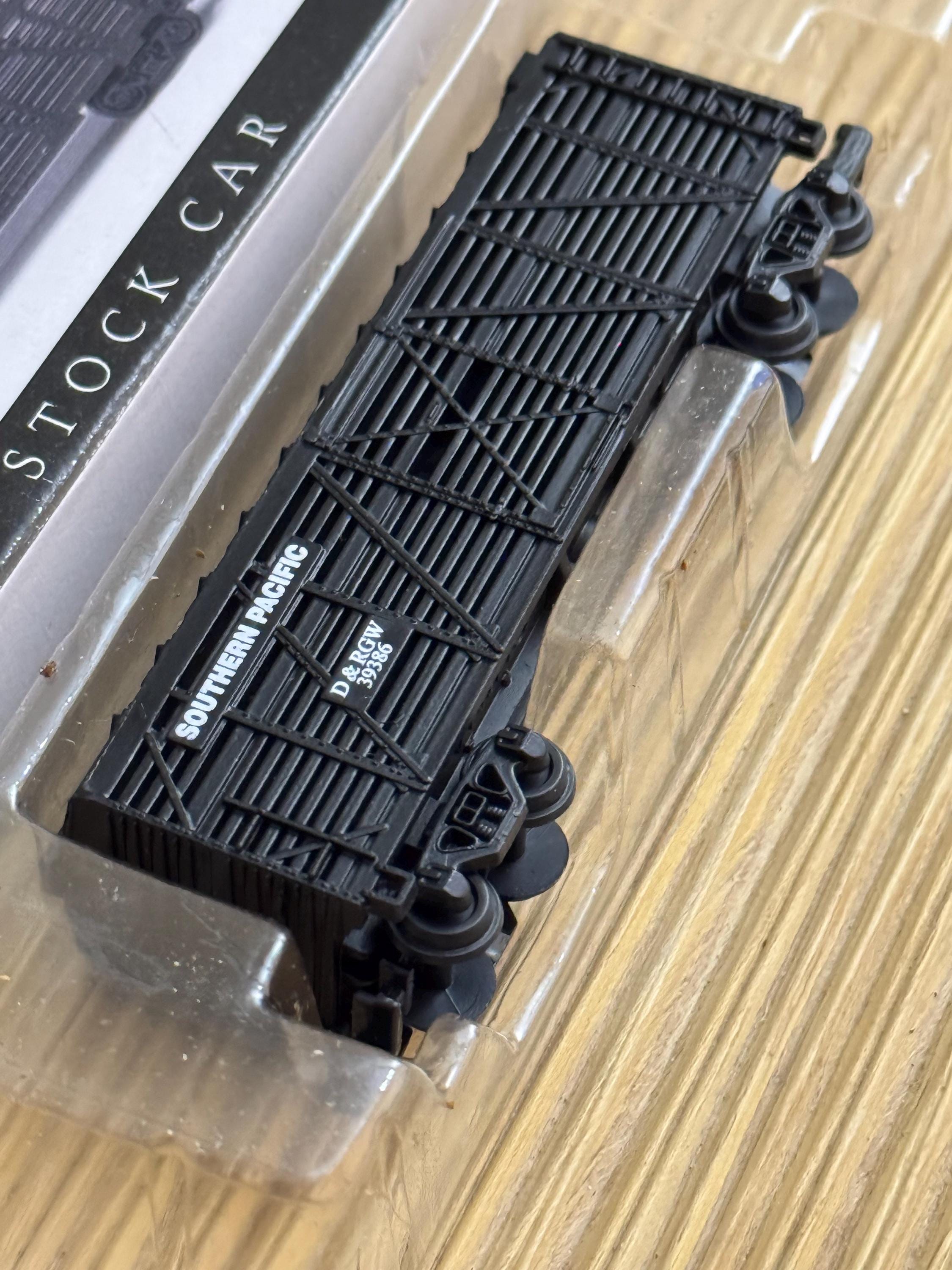 N Scale Southern Pacific Stock Car Train 421 Readers Digest RR Model ...