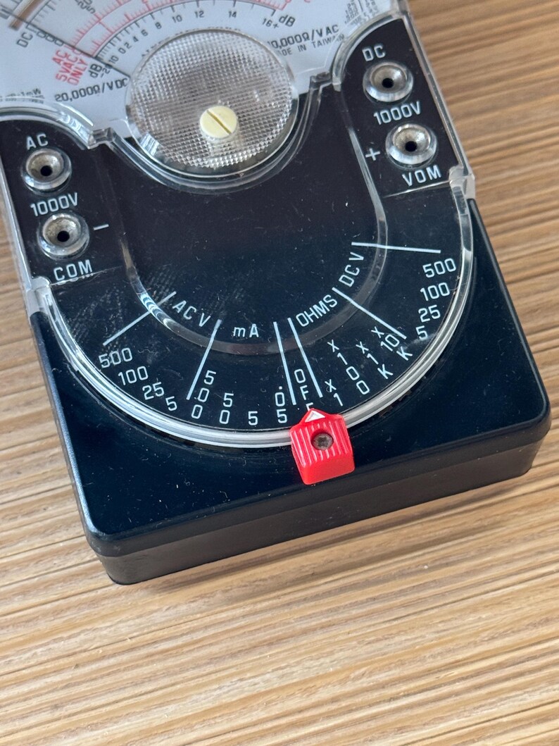 Vintage Analog Multimeter Tester – Model 260 Volt-ohm Milliammeter VOM ...