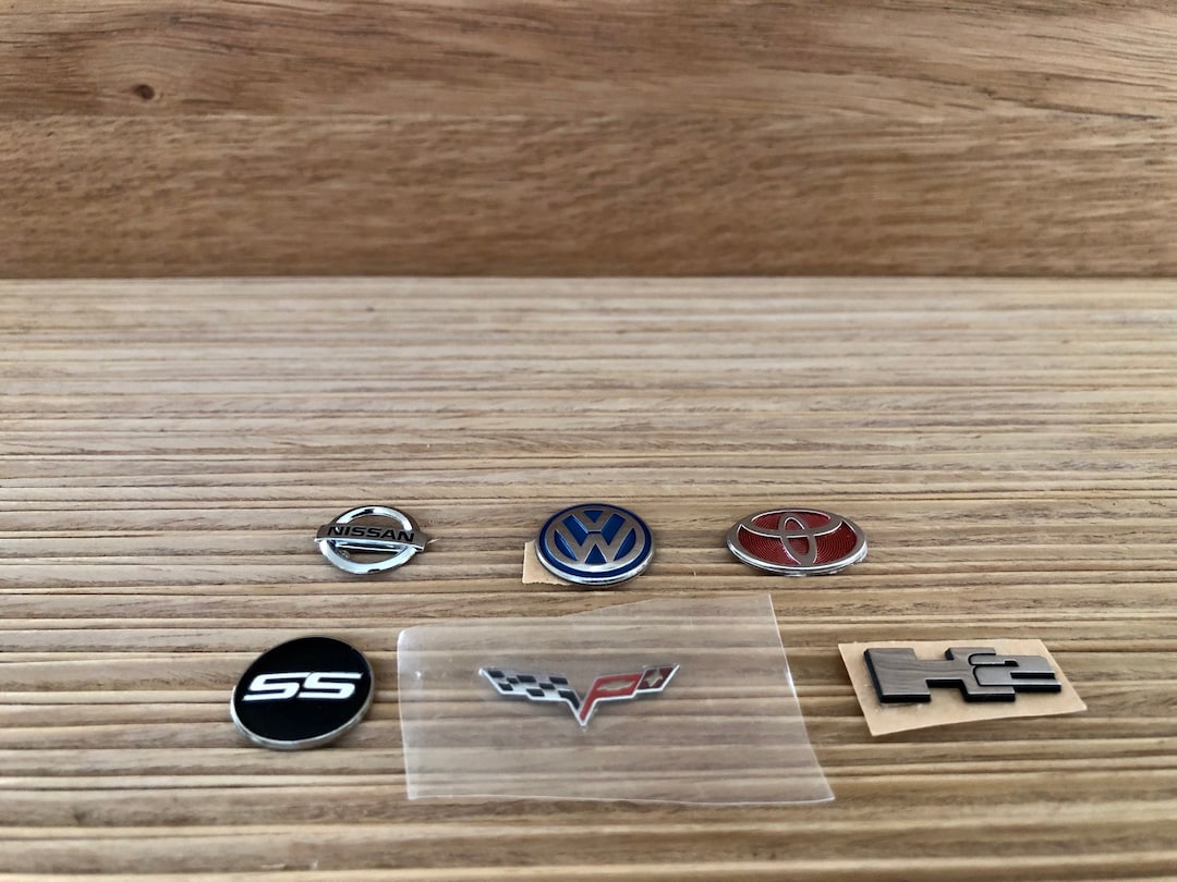 Car and Truck Logo Emblem LOT of 6 Vehicle Nameplate Badge Decals - Etsy