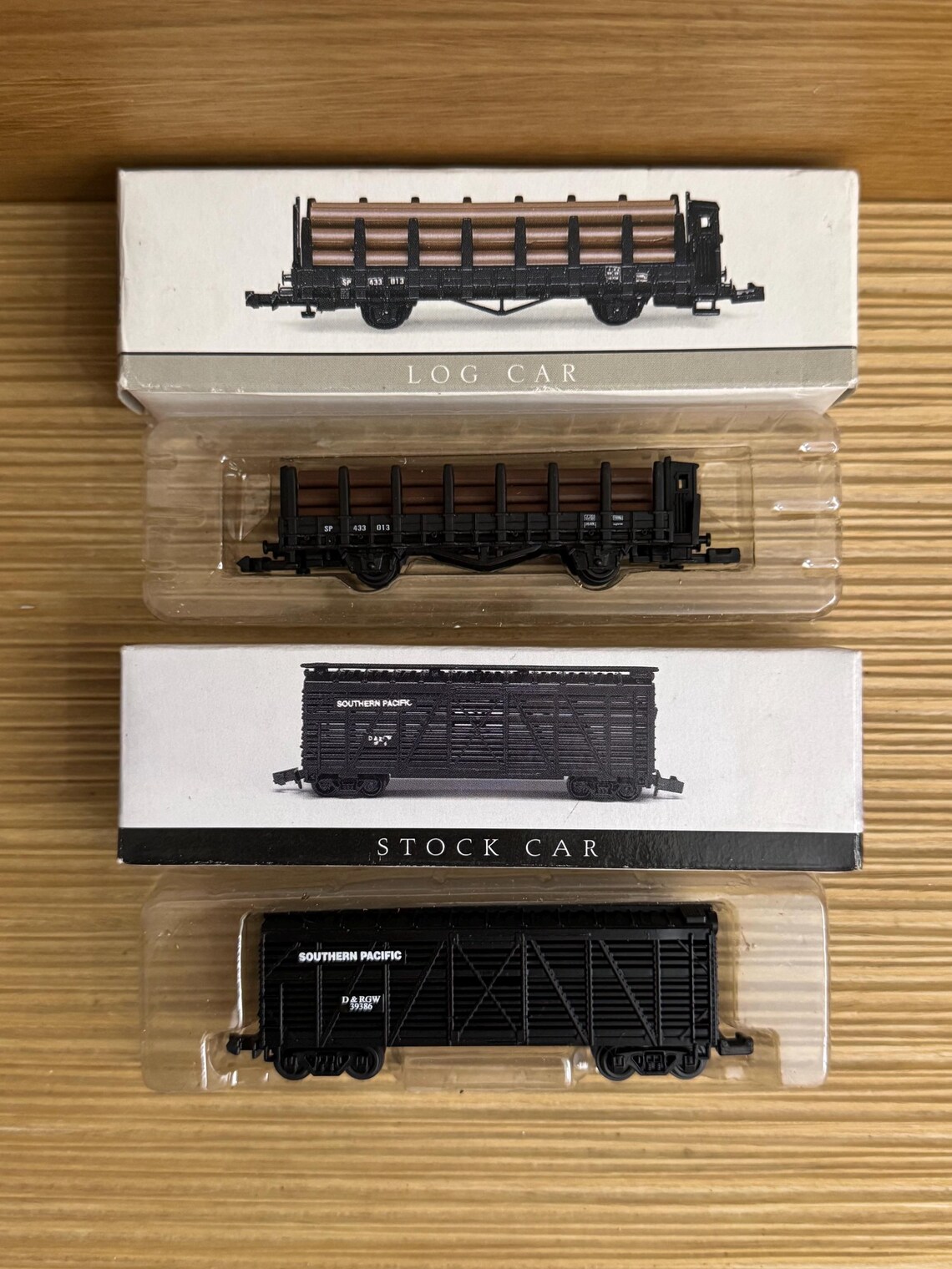 N Scale Southern Pacific Stock Car Train 421 Readers Digest RR Model ...