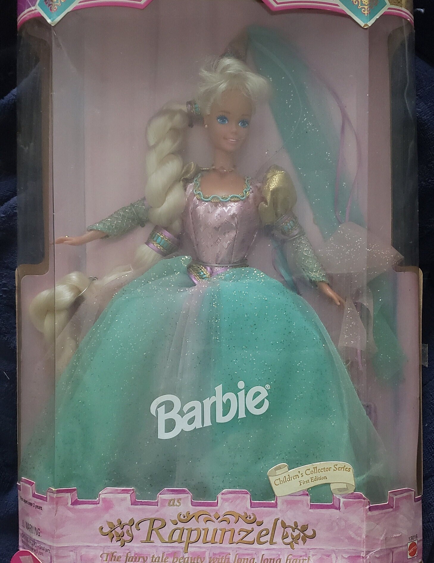 1994 Rapunzel Barbie Doll First Edition - Etsy