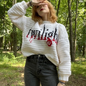 Twilight Crochet Sweater | Digital Pattern - Etsy