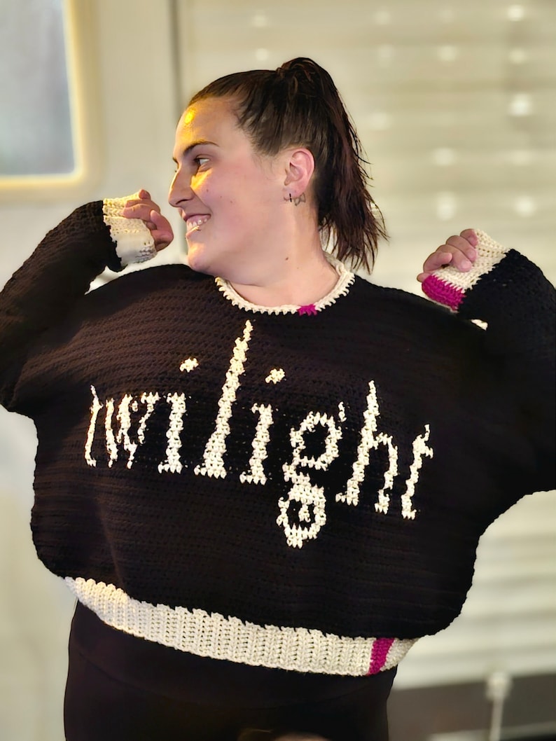 Twilight Crochet Sweater | Digital Pattern - Etsy