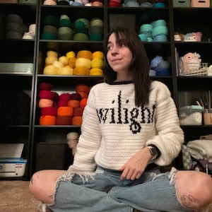Twilight Crochet Sweater | Digital Pattern - Etsy