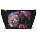 12.6 Inch Long, 3 in Wide, 7 in High, Floral Accessory Pouch T-bottom ...