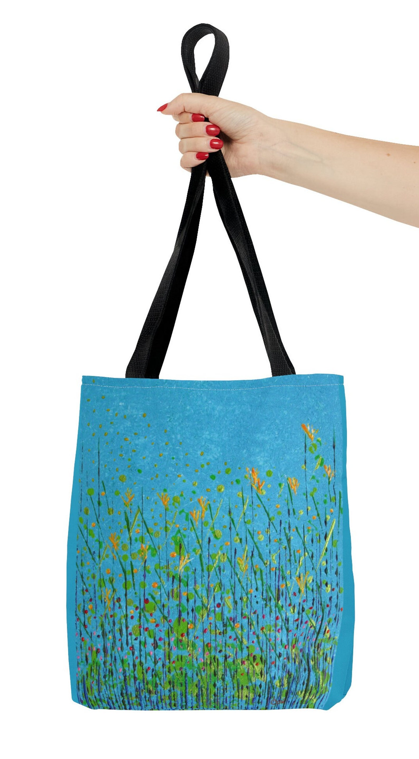 April Wildflowers Decorative Tote Bag is Durable and Convenient as a ...