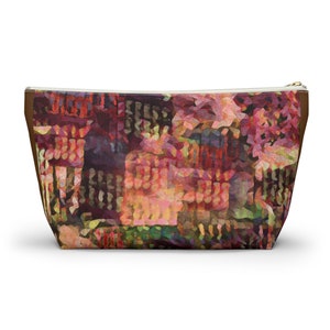 Abstract Colorful Accessory Bag With Art of Cori Carroll Printed on ...