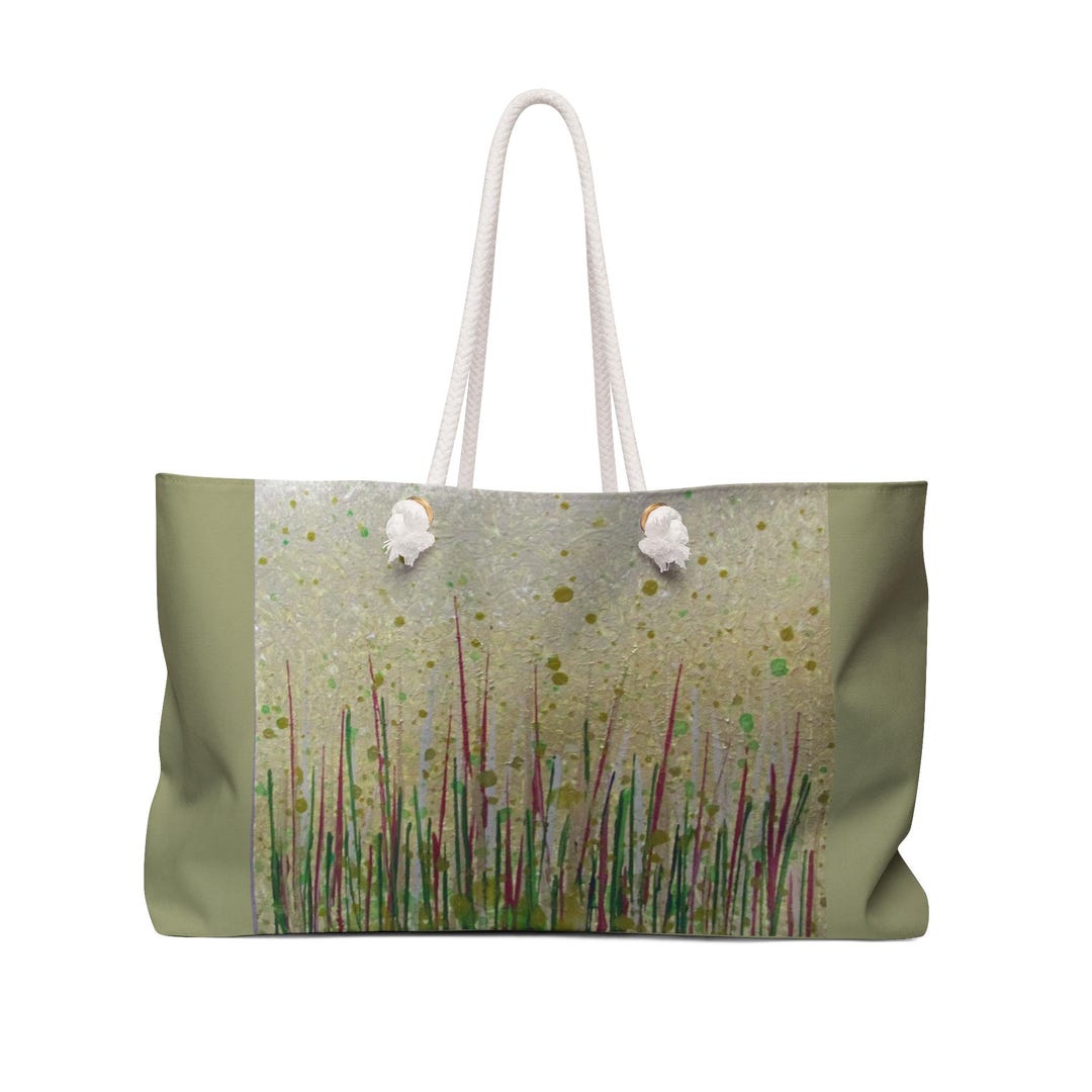 Artistic Design Weekender Bag: Versatile Tote, 24" X 13" (matching ...