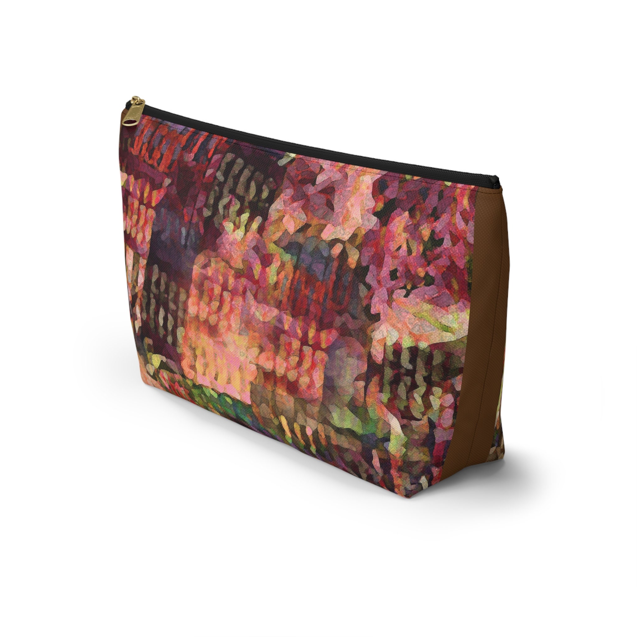 Abstract Colorful Accessory Bag With Art of Cori Carroll Printed on ...