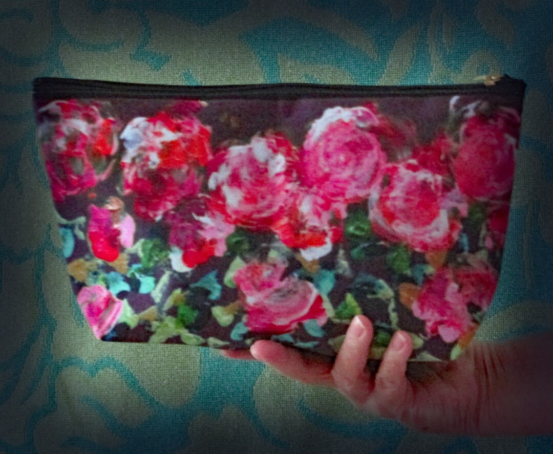 12.6 Inch Long, 3 in Wide, 7 in High, Rose Floral Design, Accessory ...