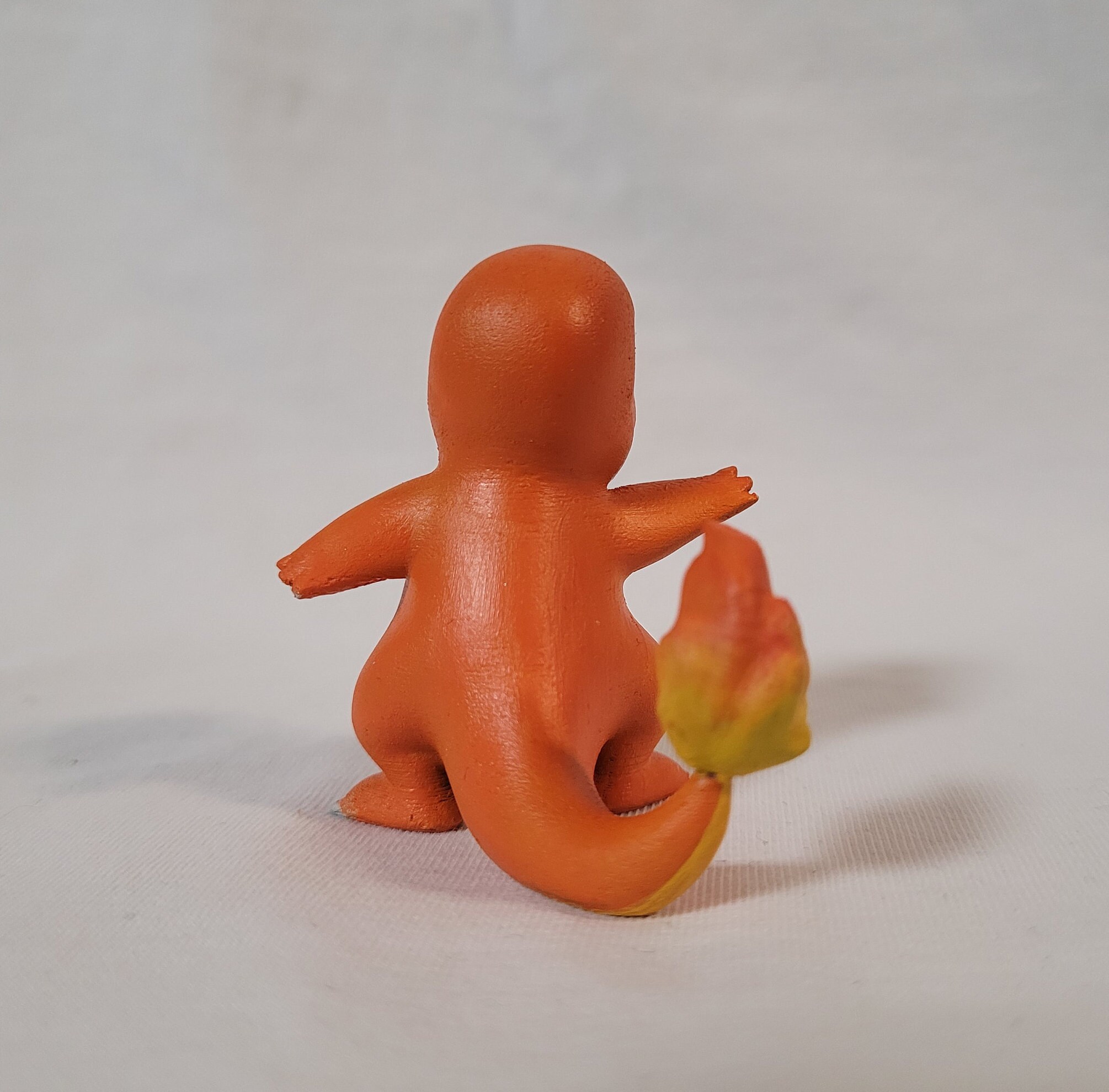Charmander Figurine/sculpture Hand Painted 3D Printed - Etsy