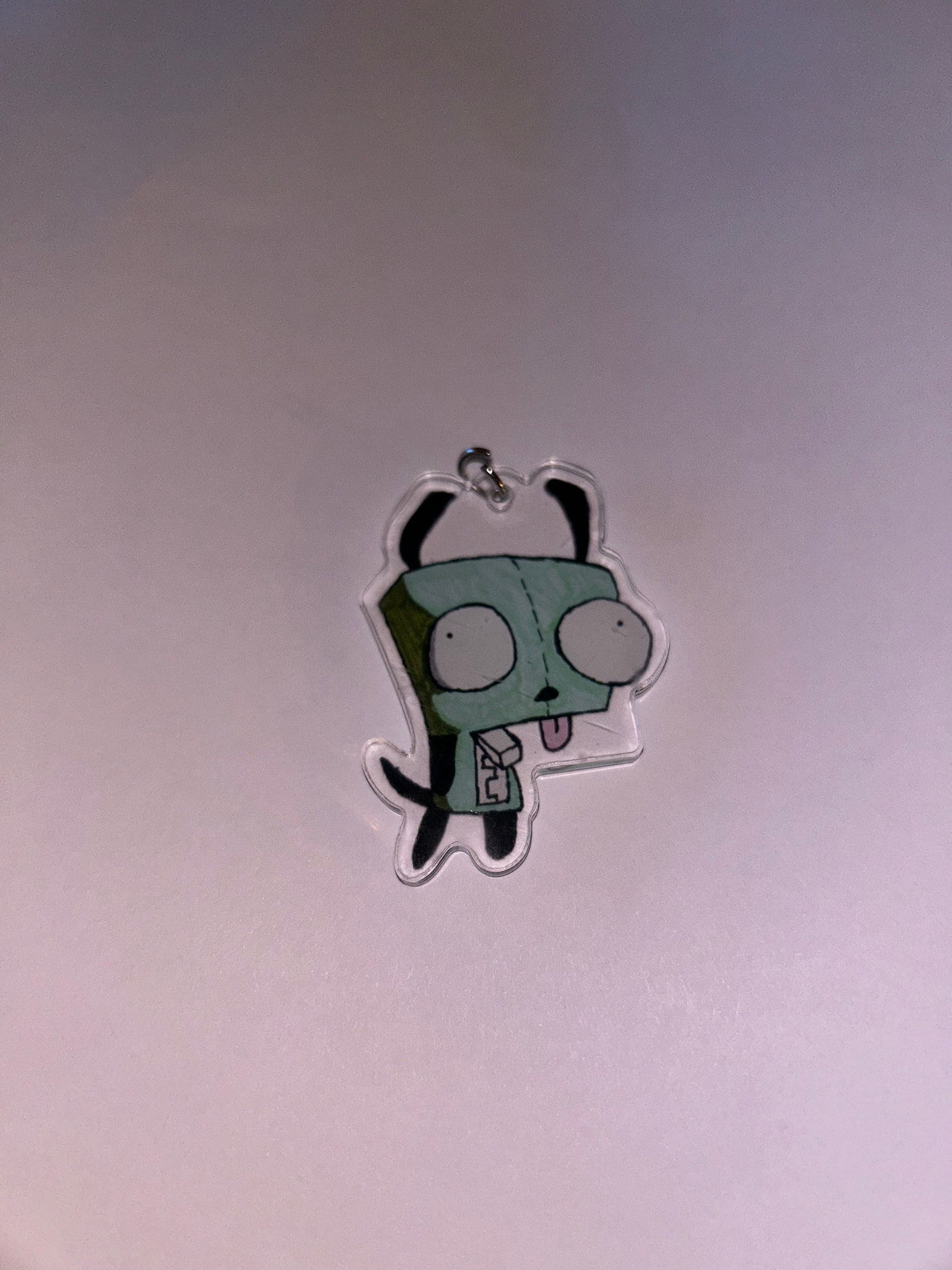 GIR (invader Zim) Acrylic Charm/keychain - Etsy