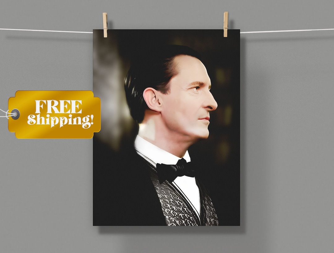 Jeremy Brett as Sherlock Holmes Matte Poster, "the Sagacious Detective ...