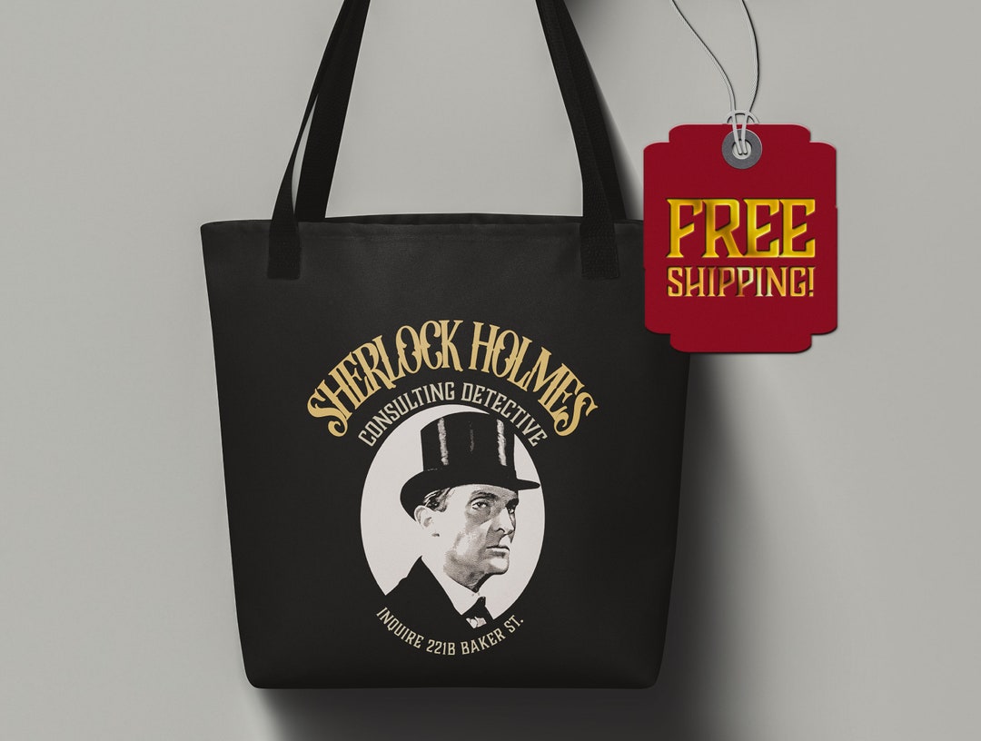 Jeremy Brett Sherlock Holmes Tote Bag: 221B Baker Street Art - Etsy